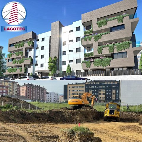 Edificio Kuro (residencial de 25 viviendas en Lugones). | Lacotec